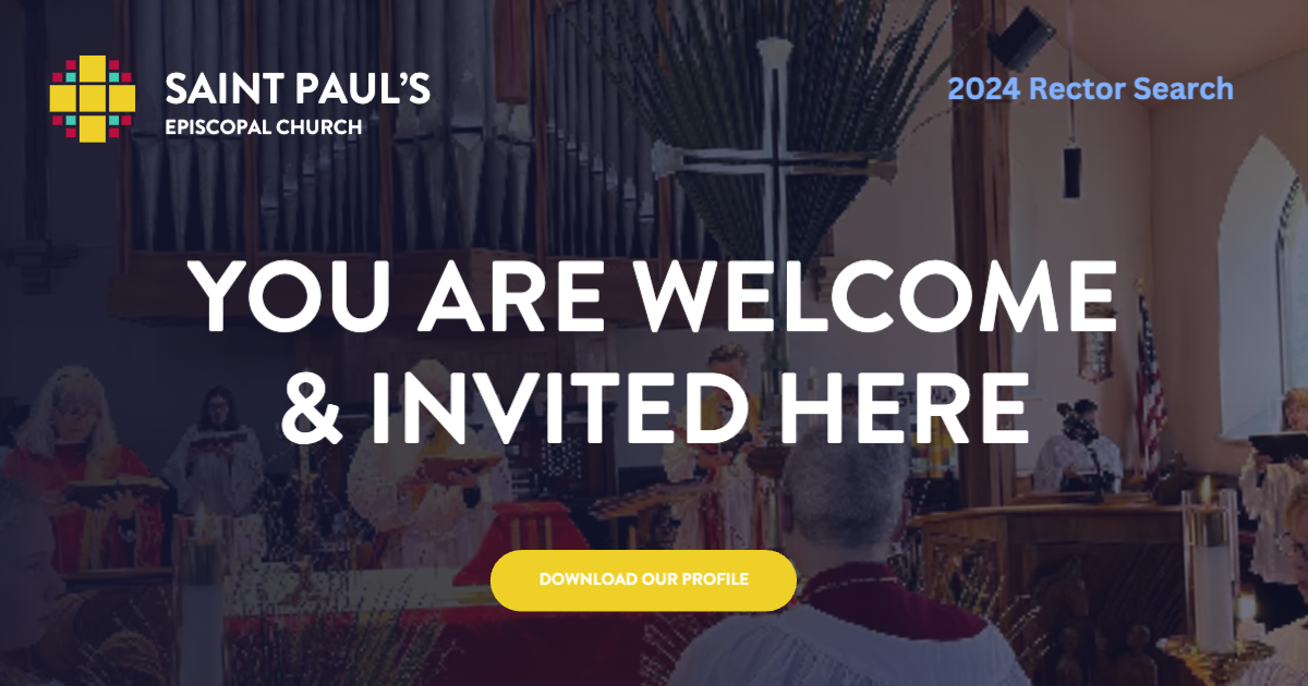 St Paul - Rector Search
